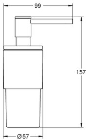 Grohe Atrio - Dávkovač tekutého mýdla, chrom 40306003