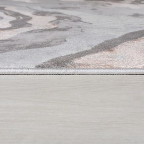 Flair Rugs, Kusový koberec Eris Marbled Blush, 80x150, růžová, ložnice