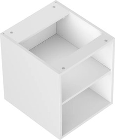 Mexen Box-A, otevřená skříňka s policí 40 cm, bílá matná, 91AX2-0400-470-0-01