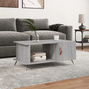 vidaXL Konferenční stolek 90 x 50 x 40 cm kompozitní dřevo [829460] Barva: Betonová šedá