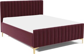 Čalouněná postel do ložnice 25 slim na nožičkách 140x200, 160x200, 180x200