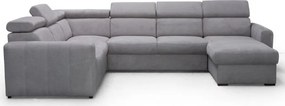 Casarredo - Komfort nábytek Rozkládací sedací souprava do U SELECT pravá, látky A1 | barva: N10 natural,potah: lena 94