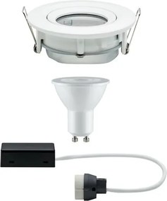 P 92897 Svítidlo zápustné LED Nova IP65 kulaté 7W GU10 bílá 1ks výklopné - PAULMANN