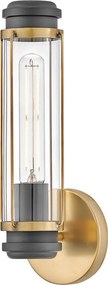 XXXLutz NÁSTĚNNÉ KOUPELNOVÉ SVÍTIDLO, 35,1/12,2/12,8 cm Elstead Lighting - Online Only svítidla - 009093002402