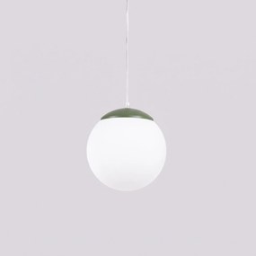 Sollux Lighting Závěsné svítidlo UGO 20 olivově zelené
