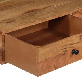 Nástěnný psací stůl 90 x 40 x 170 cm masivní akáciové dřevo 247694