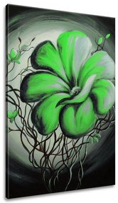 Gario Ručně malovaný obraz Zelená živá krása Rozměry: 120 x 80 cm