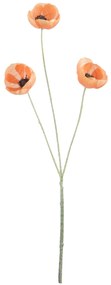 Umělá dekorativní květina Vlčí mák - 15*7*50 cm