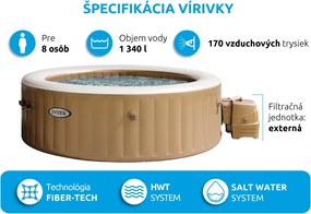 Intex | Vířivý bazén Pure Spa Bubble HWS 8 NP | 11400293