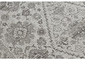 koberec COLOR 19521260 SISAL ornament, rám béžový velikost 120x170 cm | krásné koberce cz