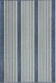 Interiérový/exteriérový plochý koberec Roma Stripe