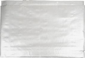 Plachta Procraft ST6x8 200g/m2 nepromokavá s oky 6x8 m stříbrná | ST6x8