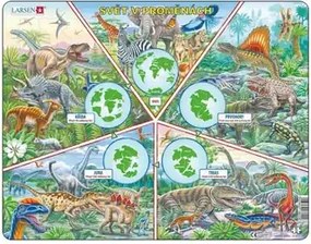 DINO Puzzle Svět v proměnách / 100 dílků / od 4 let