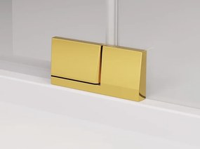 Sanswiss CADURA CA13 jednokřídlé sprchové dveře 110 cm Profil: Zlatá, Sklo: Shade 68