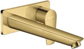 Hansgrohe Talis E umyvadlová baterie bez podomítkového tělesa leštěný vzhled zlata 71734990