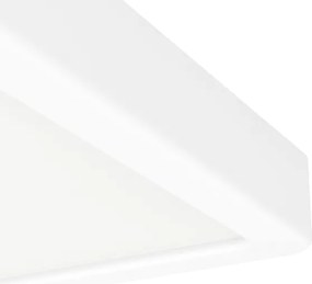 Eglo 901335 - LED Koup. stropní svítidlo FUEVA LED/7W/230V 15x15 cm IP44 bílá
