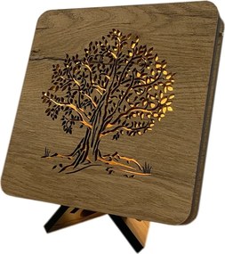 Li-Go "Lípa" lampa 31x31cm provedení povrchu: bílá
