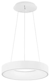 LED lustr Rando Thin 38 3000K bílé