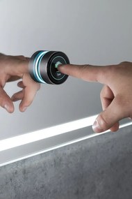 Sapho Sapho, GEMINI zrcadlo s LED osvětlením 100x70cm, chytré funkce, GM100K