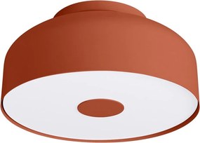 Oranžové kovové stropní svítidlo ø 30 cm Blacko – Sollux