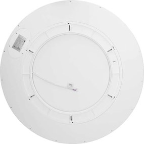 LED stropní světlo s dálkovým ovládáním Estela Low UGR - průměr 60 cm, bílá