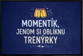 Mercury Flooring, Trenýrková rohožka 40x60 cm - na ven i na doma, 40x60, modrá
