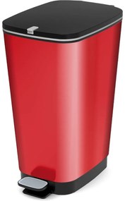 KIS Koš na odpad Chic Bin L - Metal Red, 50L