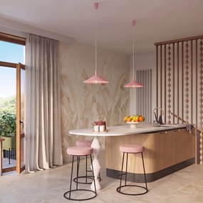 Sollux Lighting Závěsné svítidlo NOX 40 růžové