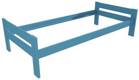 Vomaks Jednolůžková postel VMK006C Rozměr: 80 x 200 cm, Barva: barva modrá