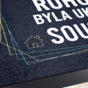 Mercury Flooring, Tato rohožka byla ukradena sousedům 40x60 cm - na ven i na doma, 40x60, černá