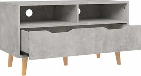 TV skříňka betonově šedá 90 x 40 x 48,5 cm kompozitní dřevo 326781