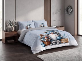 3D povlečení z mikrovlákna FROSTY GNOME barevné Rozměr povlečení: 2 ks 70 x 90 cm | 140 x 200 cm