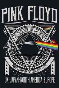 Plechová cedule Pink Floyd Velikost: A4 (30 x 20 cm)