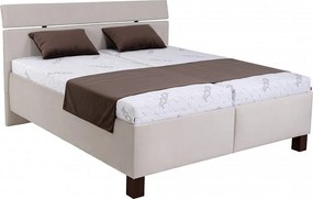 Pohoda Čalouněná postel SANDRA s úložným prostorem a volně loženou matrací | Šířka matrace: 160 cm,Látka: Gomez 7