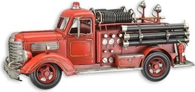 Plechový model Historický hasičský automobil