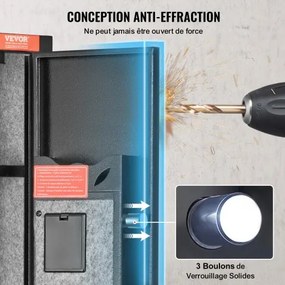Gun Safe Trezor pro pušky s digitální klávesnicí a zámkem pro 3 pušky a 4 pistole