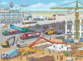 Ravensburger Stavba na letišti / 100 dílků  / od 6 let