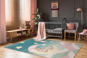Dywan Agnella Funky Top Sweet Dreams modrý
