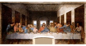 Reprodukce obrazu Leonardo da Vinci - The Last Supper, 80 x 40 cm