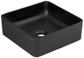 Comad Slim umyvadlo 37x37 cm čtvercový černá UM-6276SLIM40BLACKDP