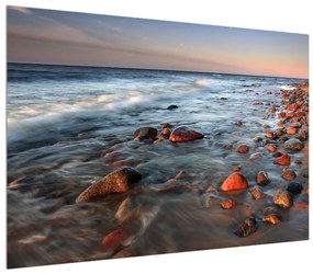 Obraz mořské pláže (100x70 cm)