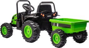 Elektrický traktor s vlečkou Milly Mally Farmer zelený