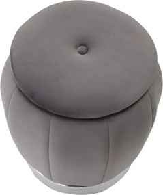 Taburet PARIS 43 cm šedý