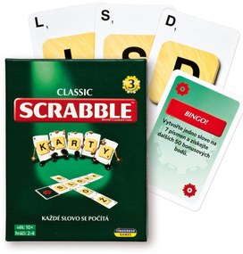 PIATNIK Hra Scrabble karetní *SPOLEČENSKÉ HRY* pi7300