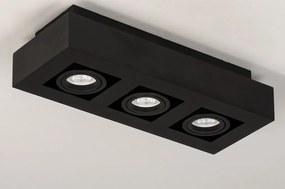 Stropní LED svítidlo Rivolli Black 3