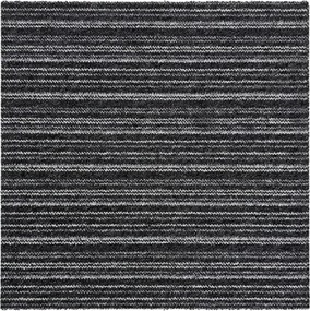 Vopi, AKCE: 50x50 cm Kobercový čtverec Vienna antracit 7782 50 x 50 cm, chodba / předsíň