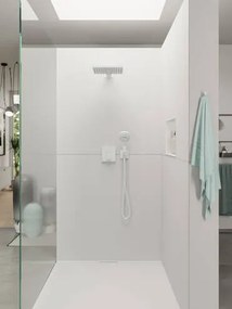 Hansgrohe Raindance E, hlavová sprcha 300 1jet se sprchovým ramenem, matná bílá, HAN-26238700