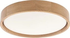 Brilagi - LED Stropní svítidlo MANAROLA PLAIN LED/24W/230V 3000K pr. 41 cm dub