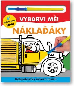 Omalovánky vybarvi mě! náklaďáky