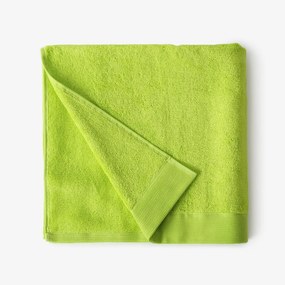 Goldea modalový ručník/osuška s přírodním vláknem - zelený 90 x 180 cm